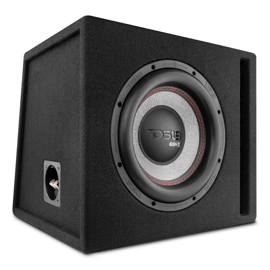 DS18 GEN-X110LD GEN-X104D 10" Subwoofer with Ported Sub Enclosure - DB ...