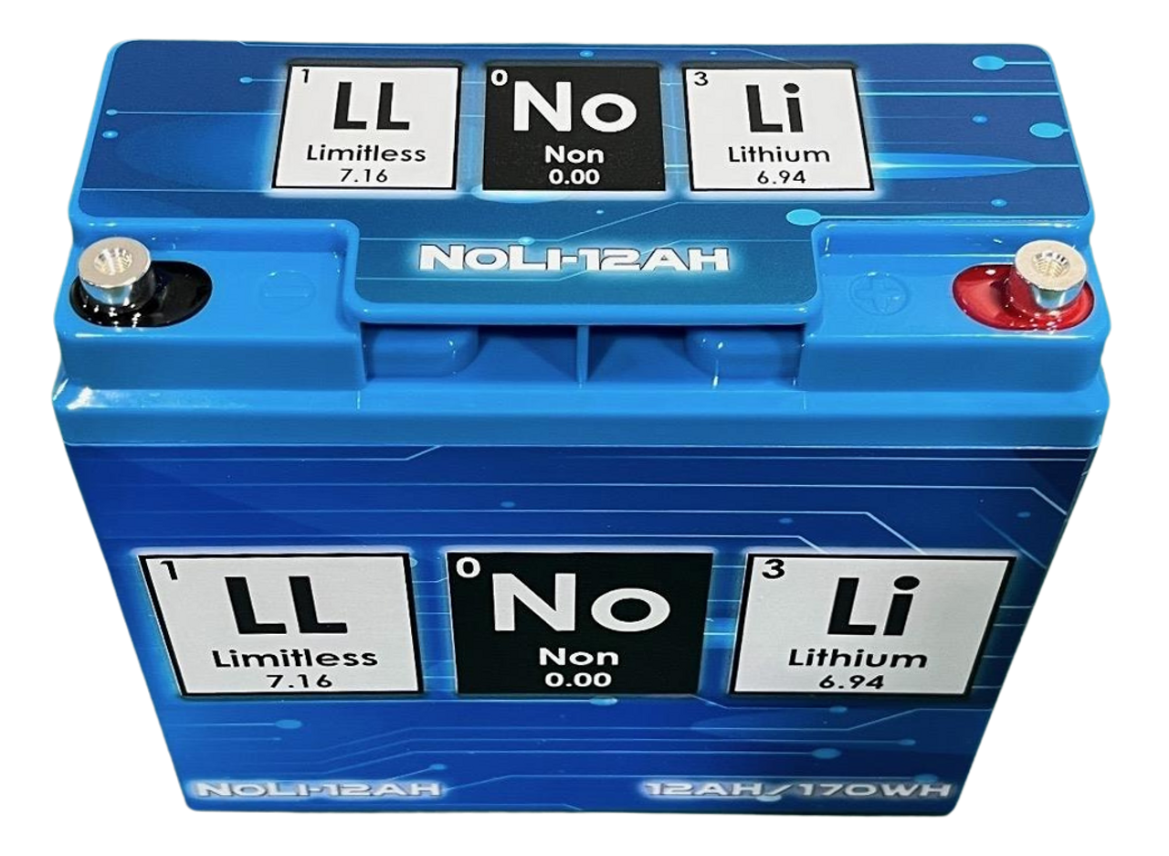 Lithium ion car audio battery store