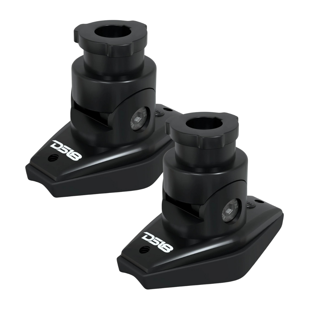 DS18 HYDRO TMBRX/BK Flat Mount Bracket Adaptors - Fits NXL-X and CF-X ...