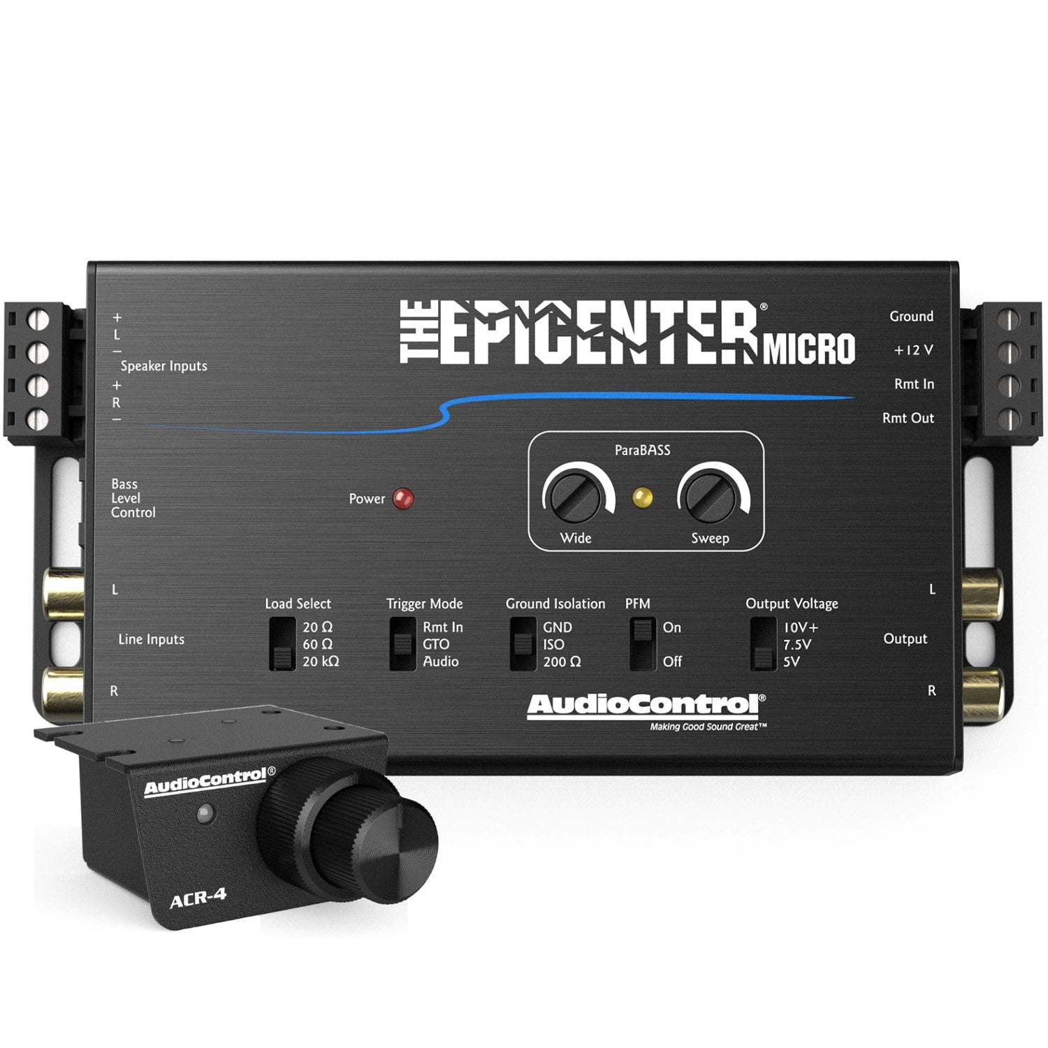 AudioControl Epicenter Micro Bass Restoration Processor & Line Output ...
