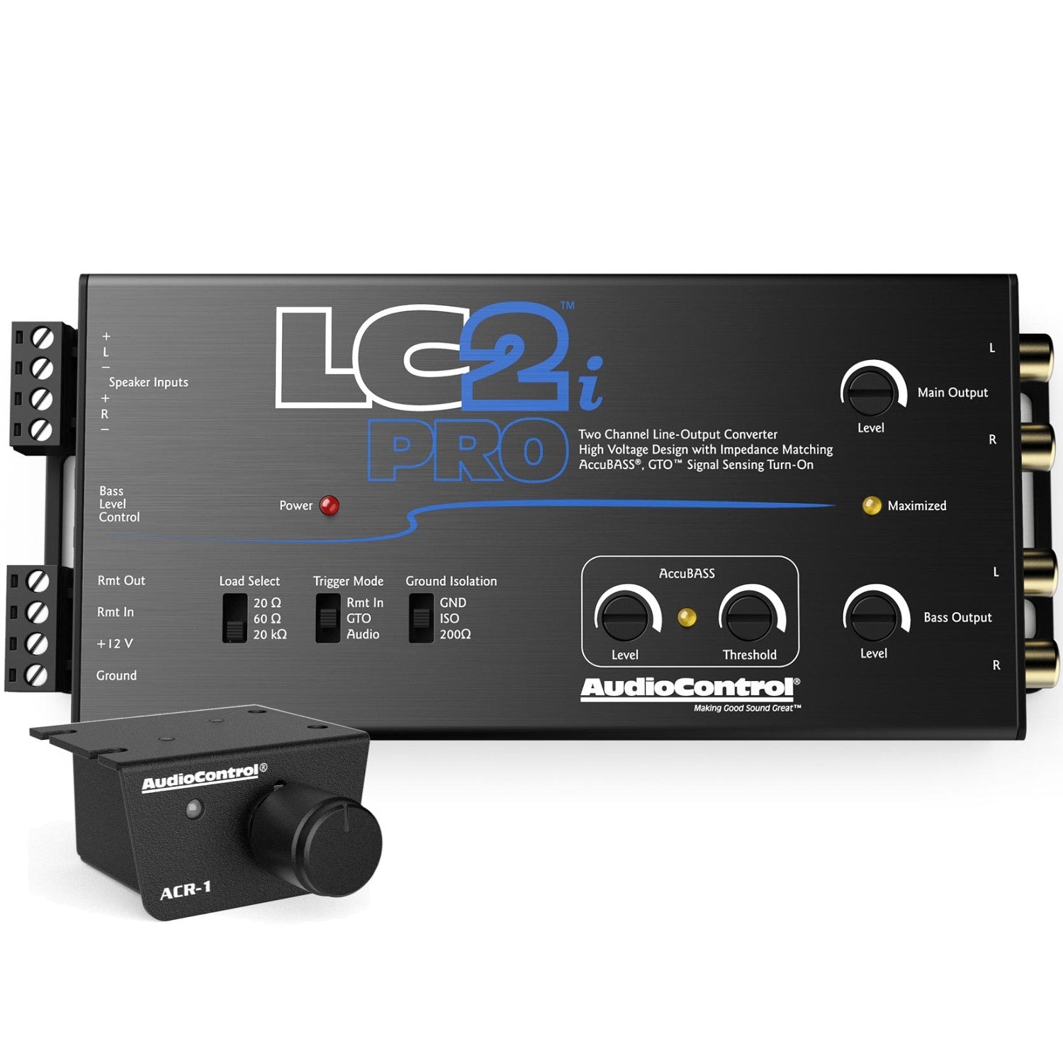 Audiocontrol LC2i PRO 2-Channel Line Output Converter with ACR-1 - DB's ...