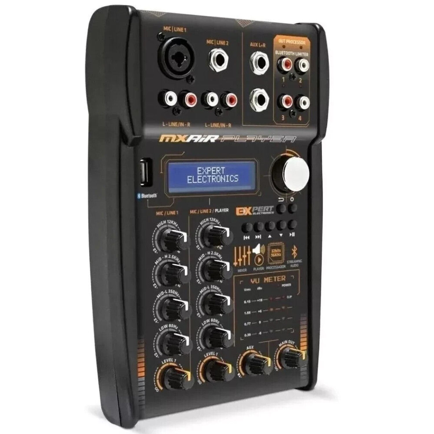 Expert Electronics MX AIR PLAYER Sound Processor with Crossover, Equal ...